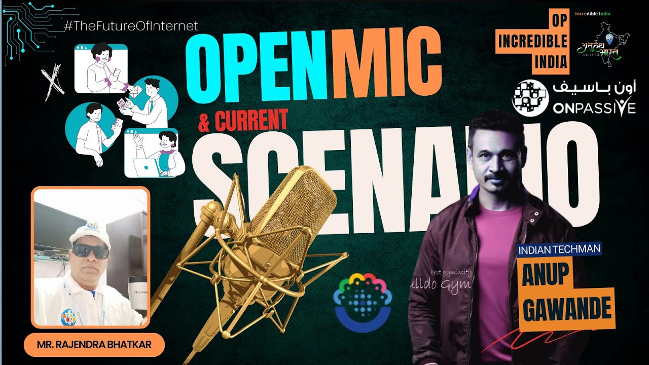 OPEN MIC WITH INDIAN TECH MAN ANUP GAWANDE || ONPASSIVE LATEST UPDATES ...