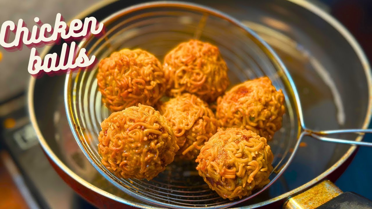 Crispy Chicken balls recipe at home | Fried Chicken Balls | Chicken ...