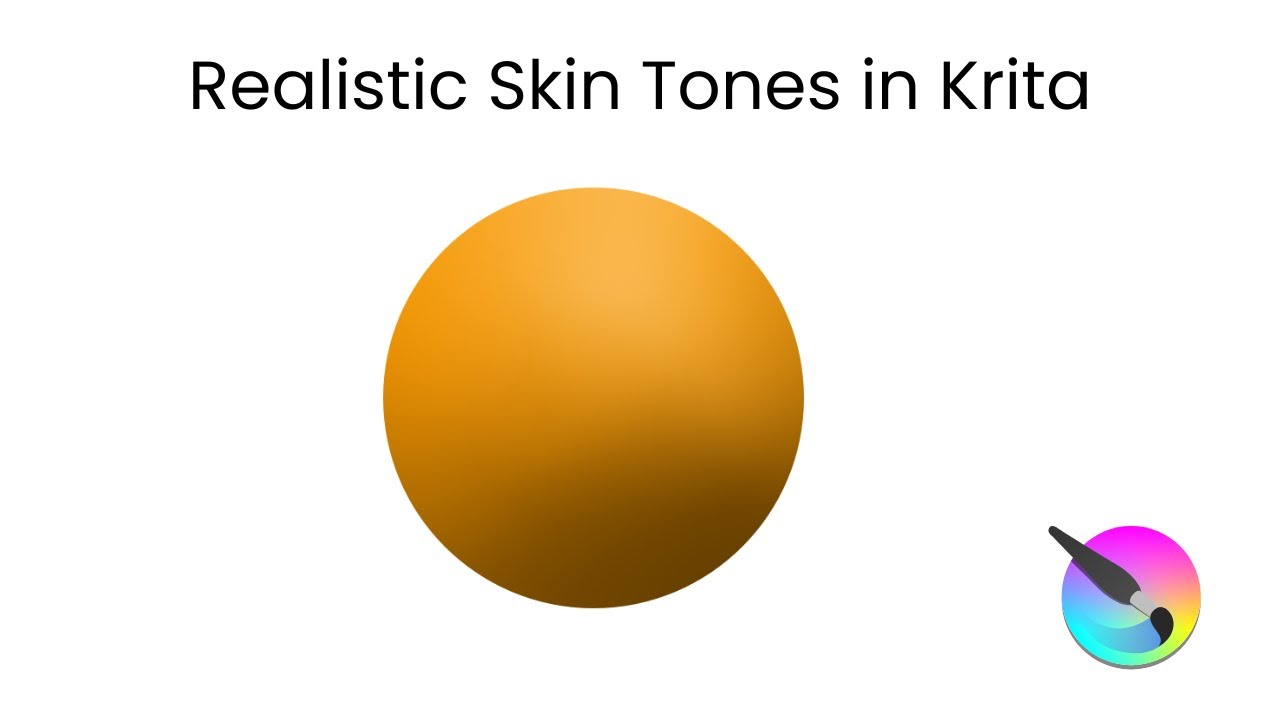 Relaistic Skin tone in Krita - YouTube
