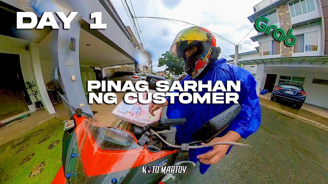 GRAB EXPRESS DELIVERY | DAY 1 SA DELIVERY | MOTOMARTOY - YouTube