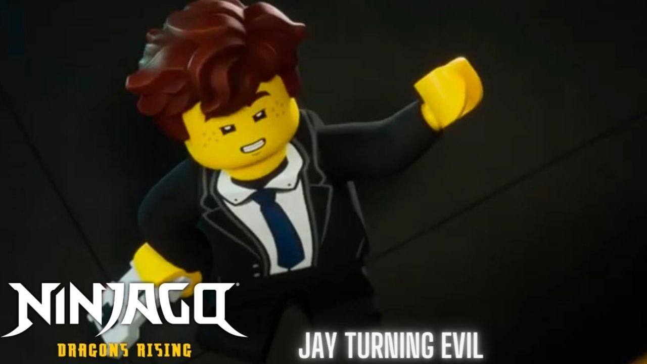 Ninjago Dragons Rising Jay Turning Evil - YouTube