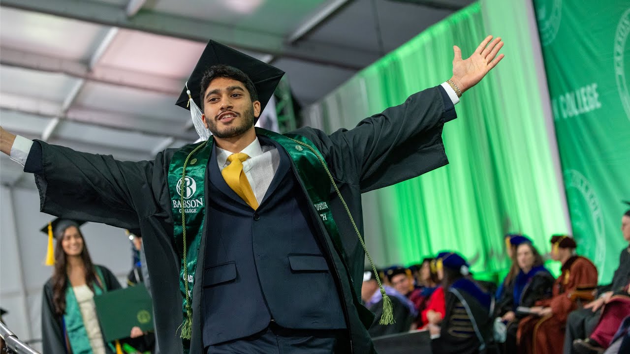 Babson College 2024 Commencement Highlights - YouTube