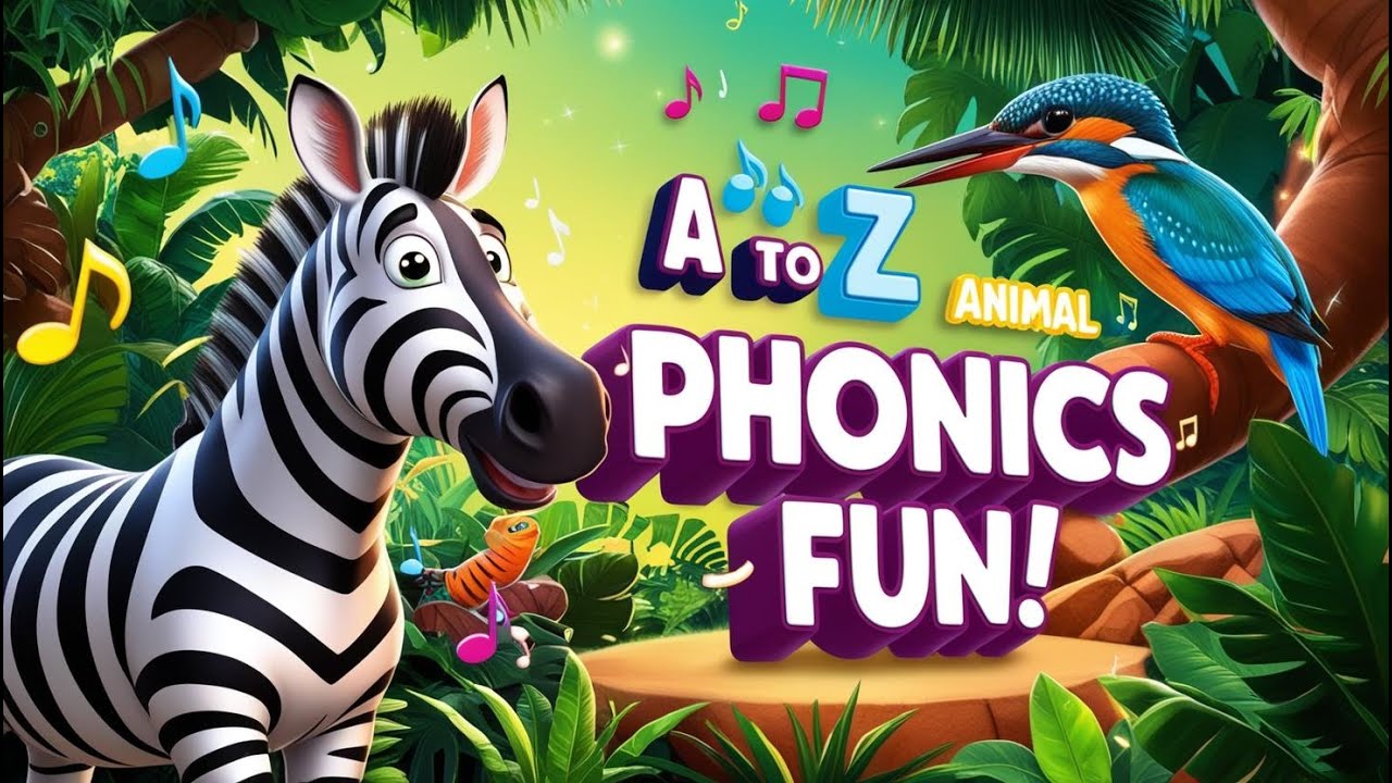 Alphabet A–Z | Rare Animals Phonics Song | Learn the ABCs for Kids ...