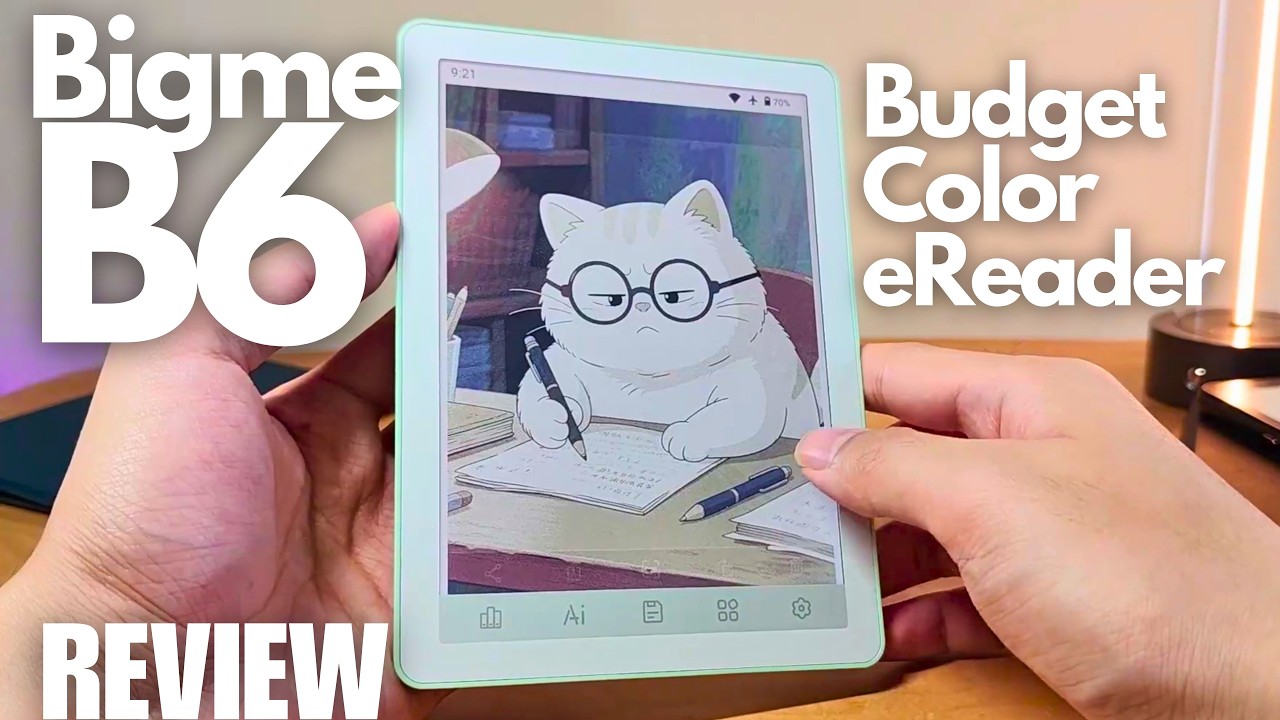 REVIEW: Bigme B6 - Best Budget Color eReader? Compact 6" E-ink Android ...