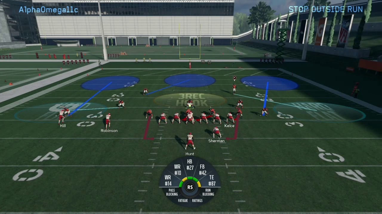 MADDEN 18 STOP OUTSIDE RUN - YouTube