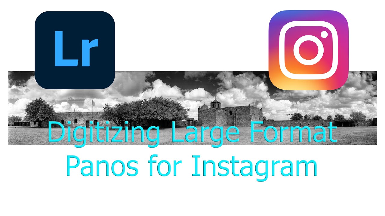 How to Digitize Large Format Panoramas for Social Media - YouTube