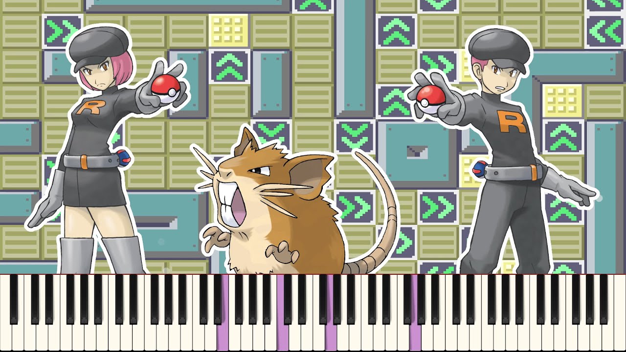 Team Rocket Hideout - Pokémon FireRed & LeafGreen OST - Piano, Cello ...