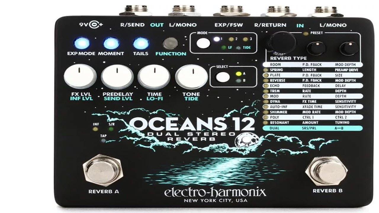 Electro-Harmonix Ocean 12 unboxing - YouTube