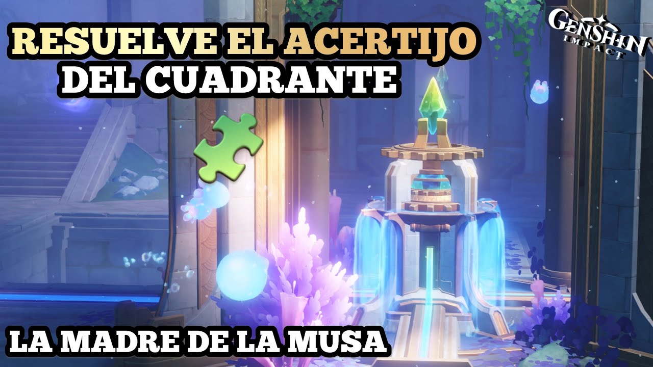 🧩RESUELVE EL ACERTIJO DEL CUADRANTE | La madre de la musa | Puzzle ...