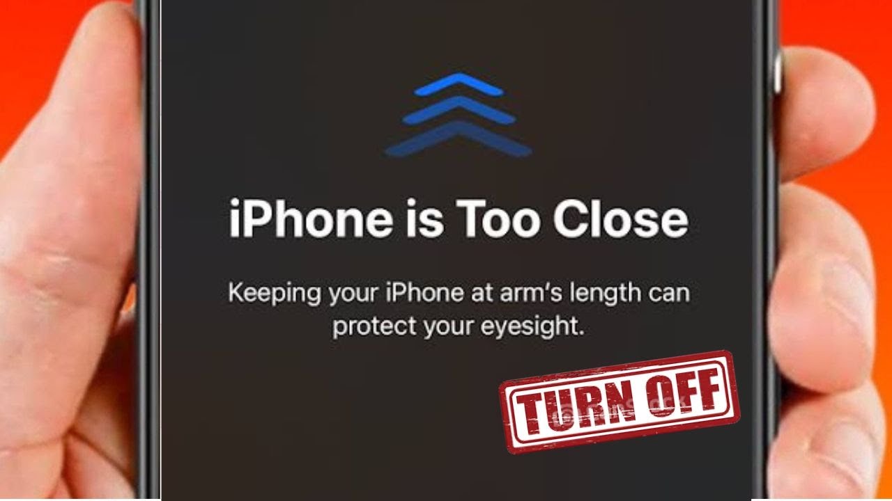 How to Turn Off iPhone is Too Close! iOS 17 - YouTube