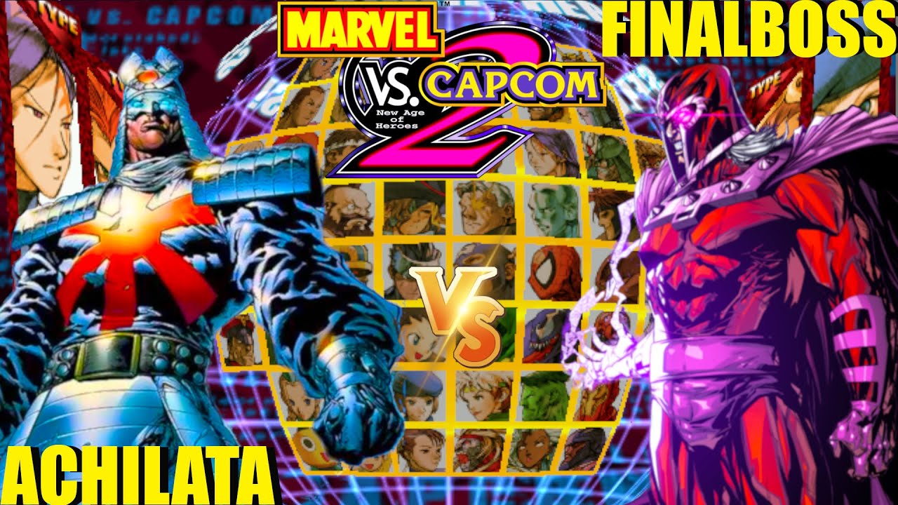Marvel vs Capcom 2: ACHILATA POWER vs FINALBOSS - YouTube