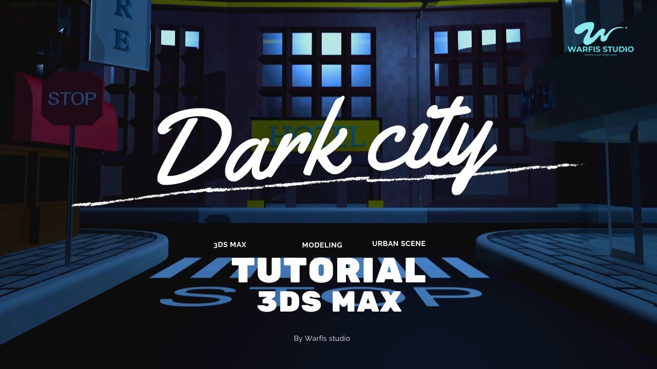 Tutorial urban modeling 3ds Max for beginner - YouTube