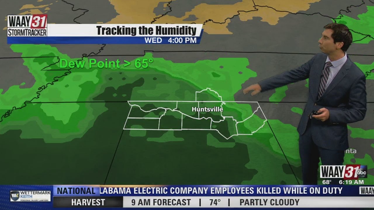 Rob Elvington's Wednesday, September 1 North Alabama Weather Forecast ...