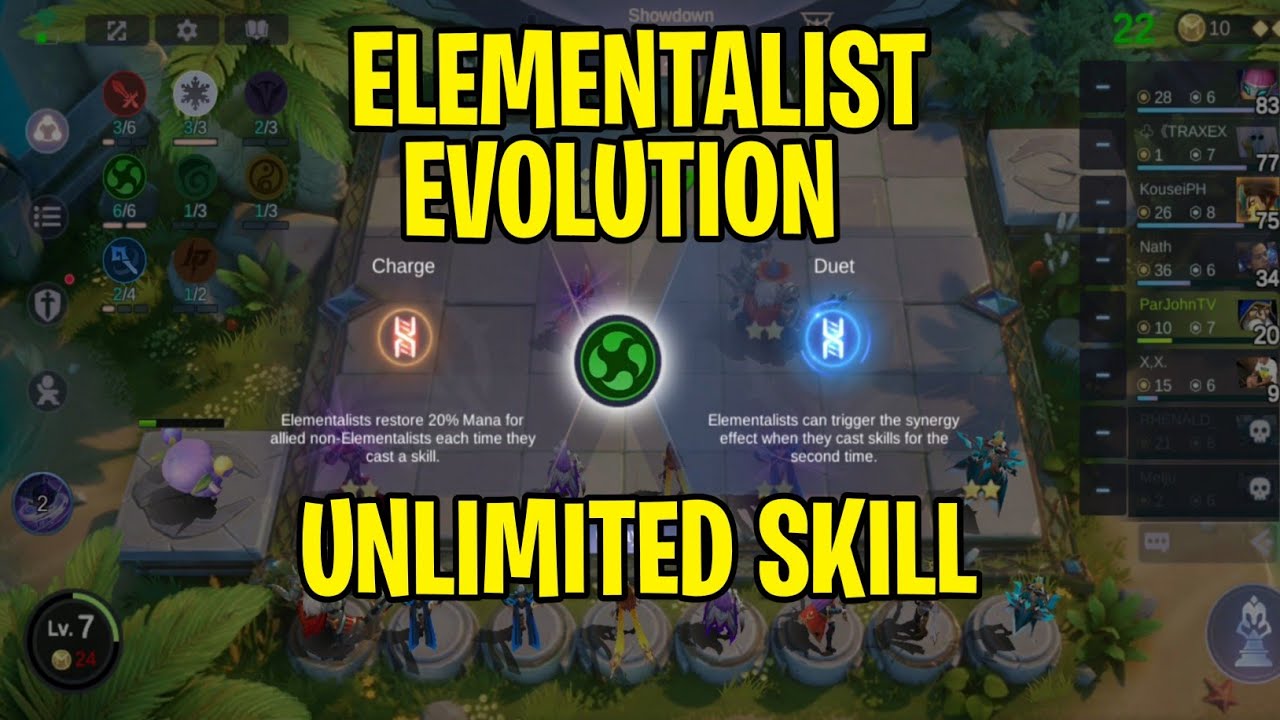 Magic Chess: ELEMENTALIST Evolution - YouTube