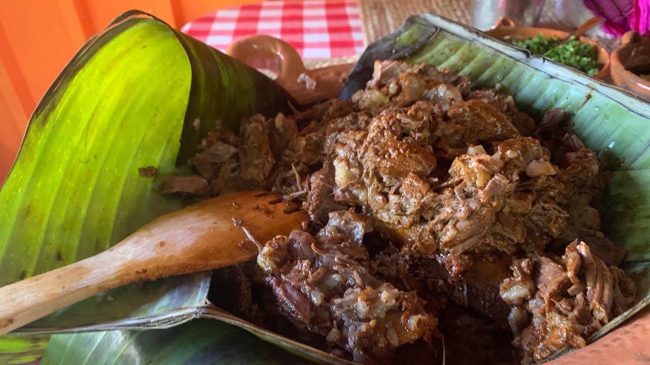 BARBACOA DE RES ENCHILADA👌😋👍CON SU CONSOMÉ - YouTube
