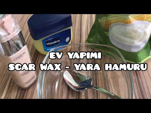 DIY - Evde Scar Wax/Yara Hamuru yapımı | Scar Wax Nasıl Yapılır? | SFX-Plastik Makyaj Hamuru Yapımı