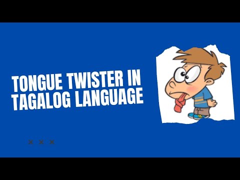 tongue twister || Filipino (Tagalog) || italki lesson - YouTube