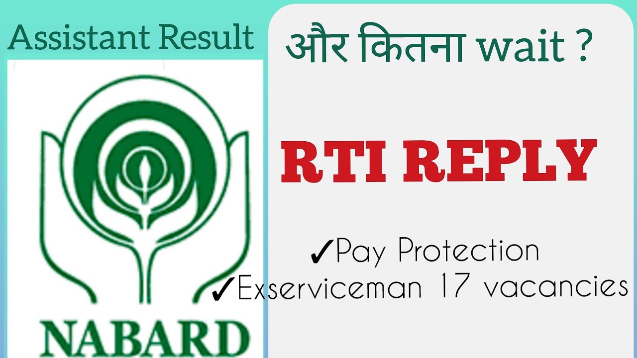 #Nabard Development Assistant RTI reply #nabardassistantResults #exservicemanbanker # ...