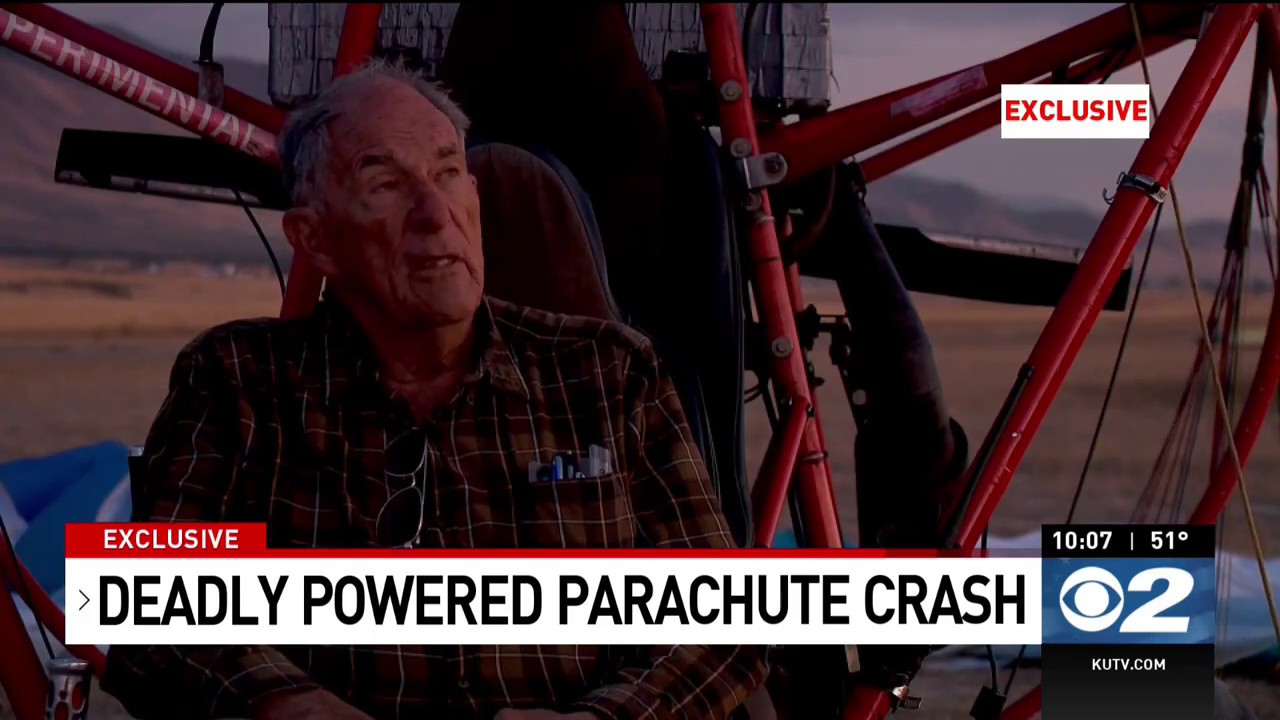 Pilot mourns his friend who died in Utah power parachute crash - YouTube