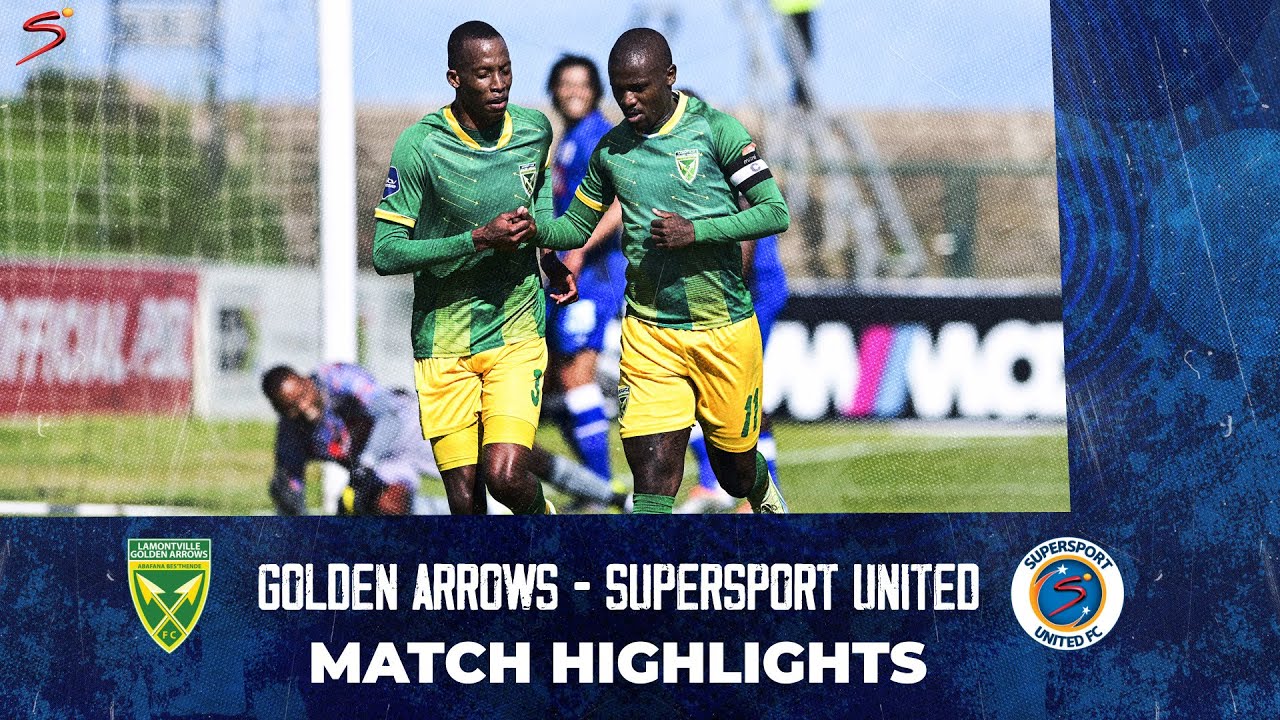 DStv Premiership | Golden Arrows v SuperSport United | Highlights - YouTube