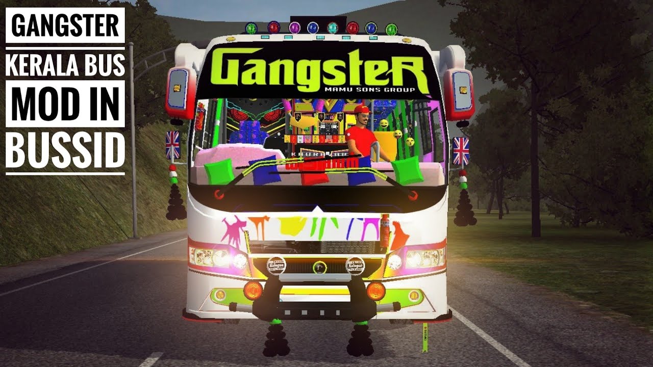 Gangster Kerala Bus Mod In Bus Simulator Indonesia - Bussid Bus Mod ...
