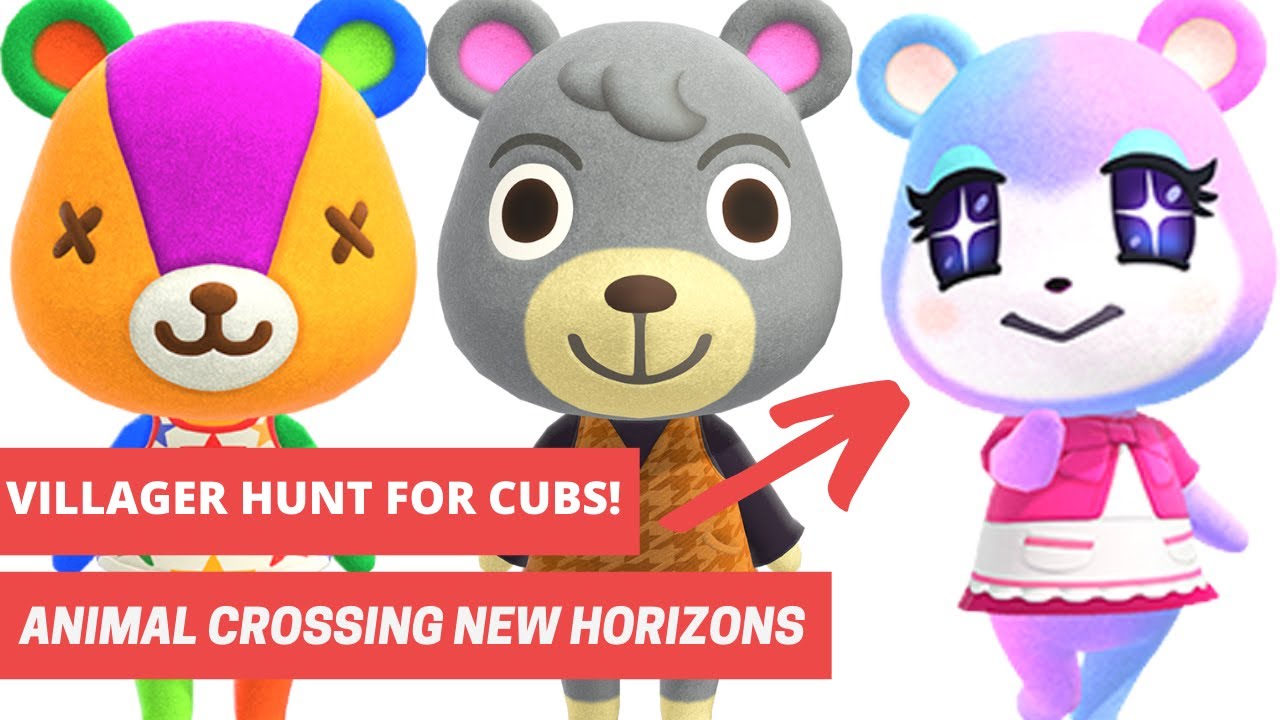 Cub Villager Hunt | Animal Crossing New Horizons - YouTube