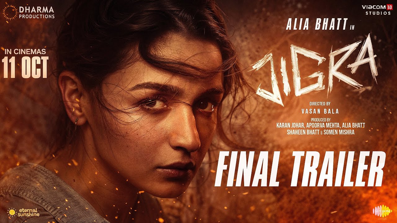 Jigra | Final Trailer | Alia | Vasan Bala | Karan Johar| Aditya Nanda ...
