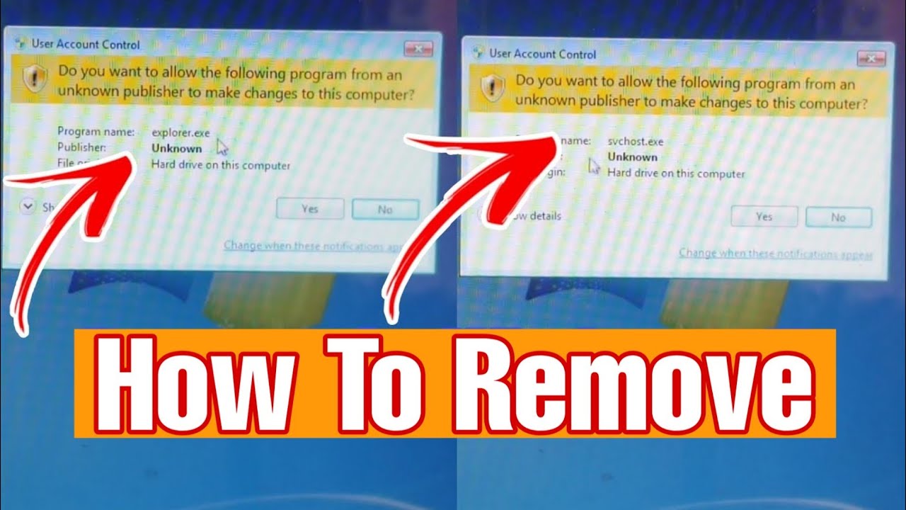 How To Remove explorer.exe And svchost.exe in Windows 7, 10 or 11 - YouTube