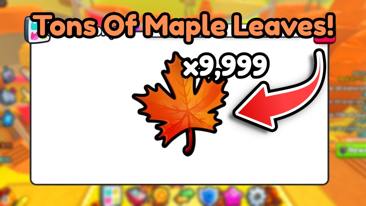 🍁 Do THIS And Get TONS Of Maple Leaves In Pet Simulator 99! - YouTube