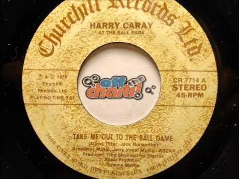 Harry Caray - Take Me Out To The Ballgame 45 RPM 1978 OffTheCharts365 - YouTube