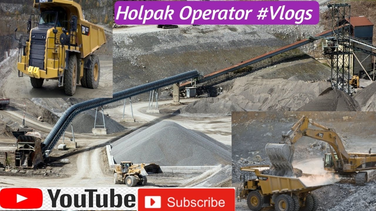 Limestone & Dolomite Mining Holpak Monster Driving Review - YouTube