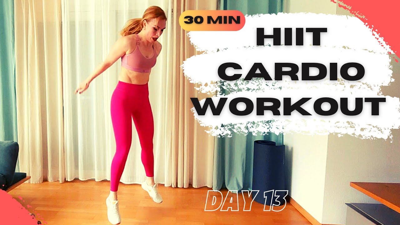 30 MIN Cardio HIIT Full Body Workout | No Equipment | Super Sweaty Home ...