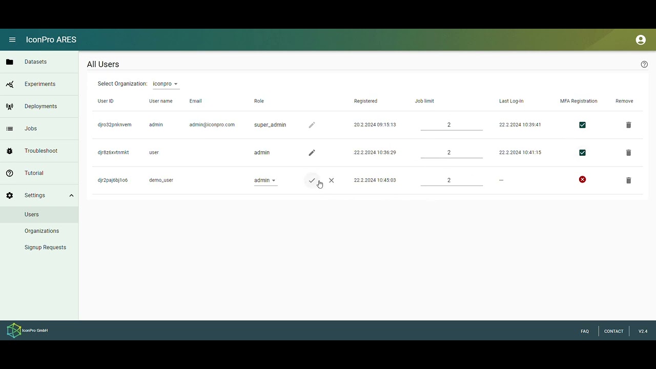 Managing Sign-Up Requests in ARES Software - YouTube