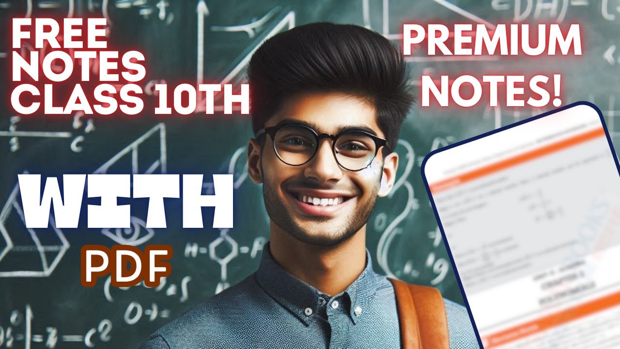 FREE NOTES FOR CLASS 10TH CBSE | BEST NOTES CLASS 10 FREE - YouTube