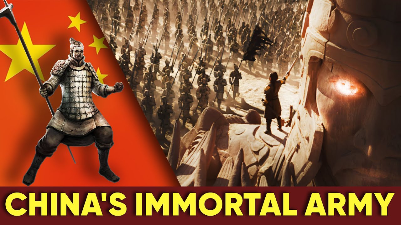 Who built 210 B.C old China's Immortal Army | The Terracotta Army ...