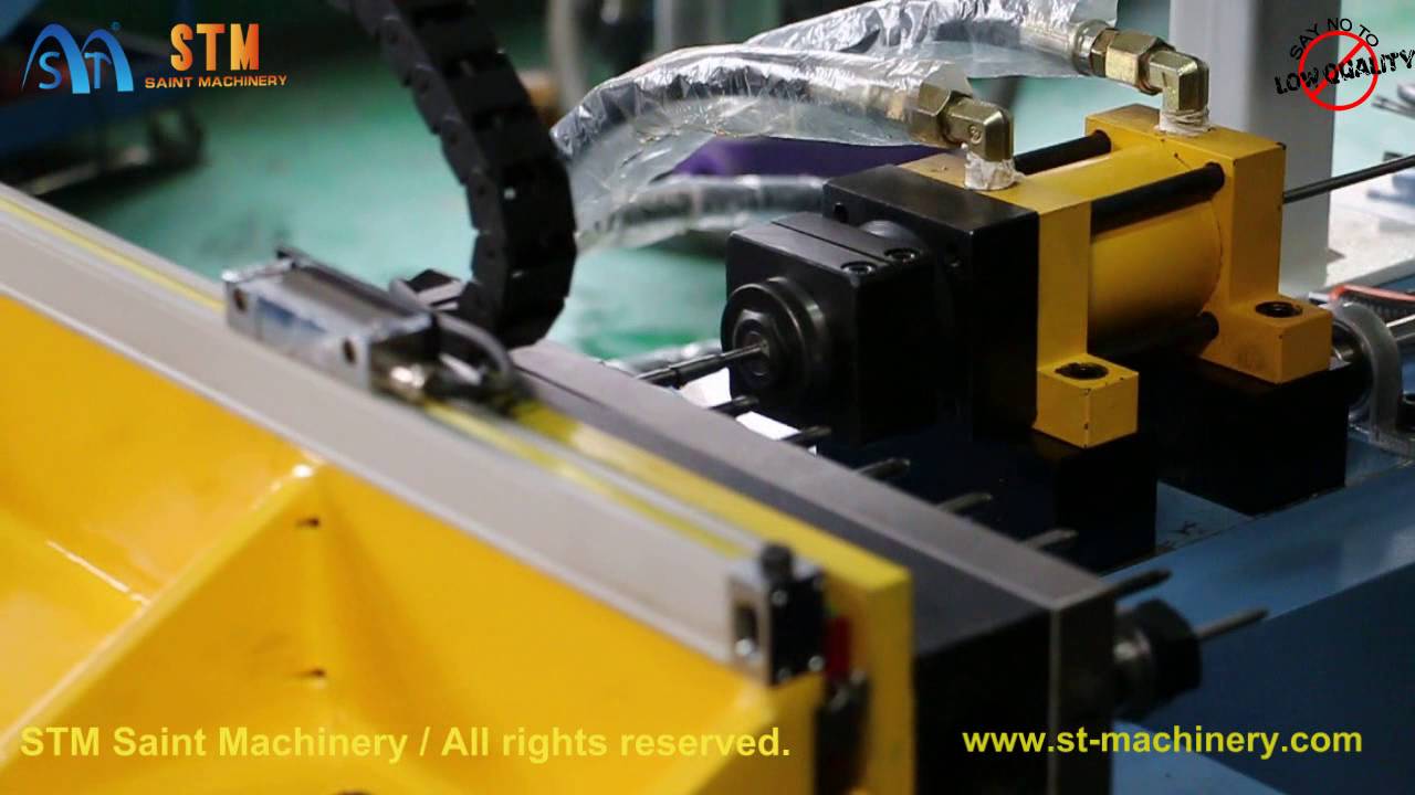STM the most accurate tube end forming machine, 8 station tube ...