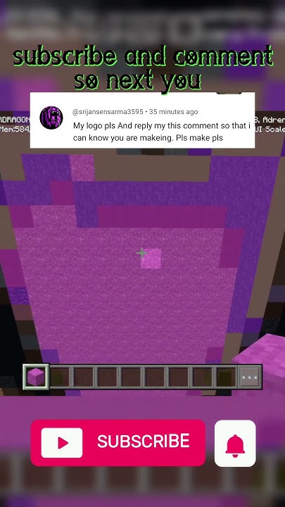 Creating a YouTube Logo Pixel Art in Minecraft! #Minecraft #PixelArt # ...