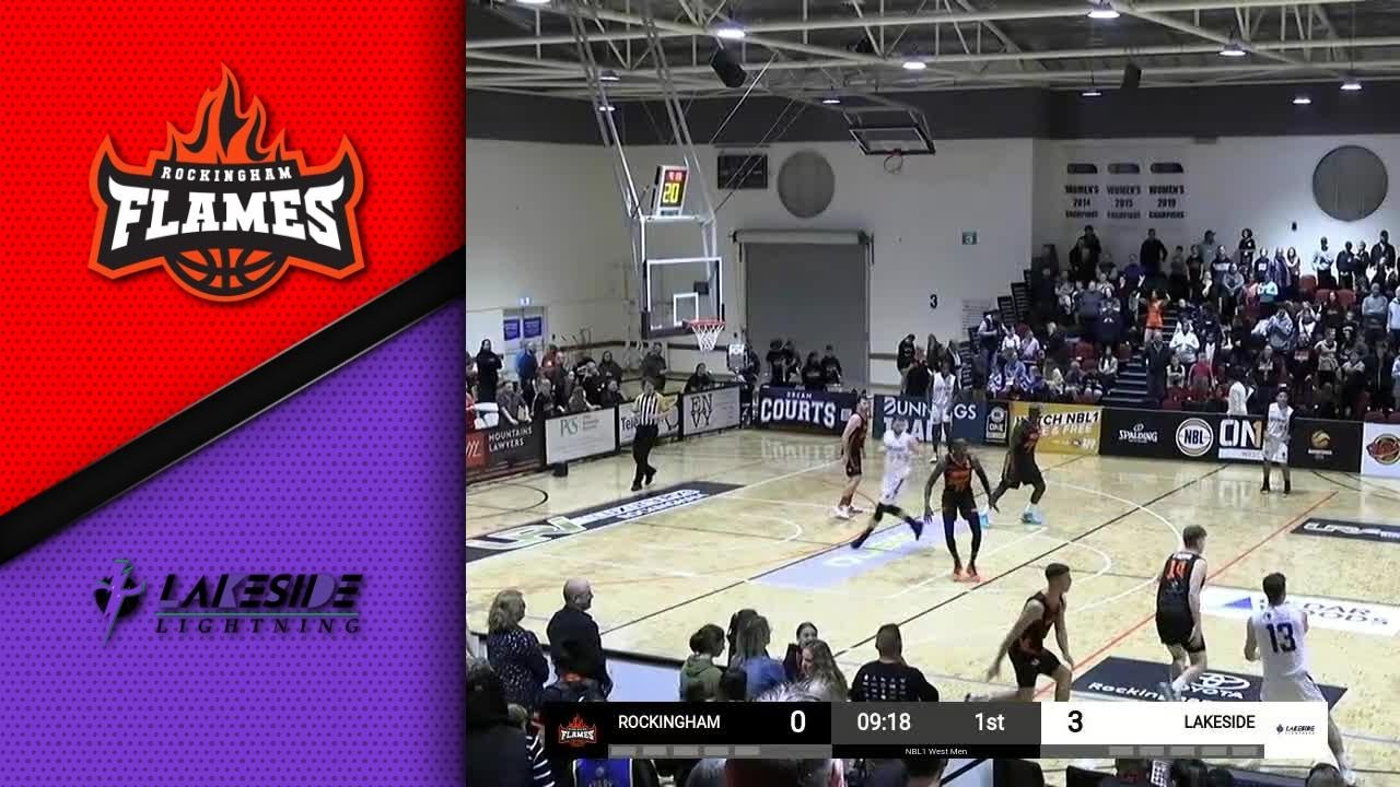 NBL1 Men | Rockingham Flames vs. Lakeside Lightning - Game Highlights ...