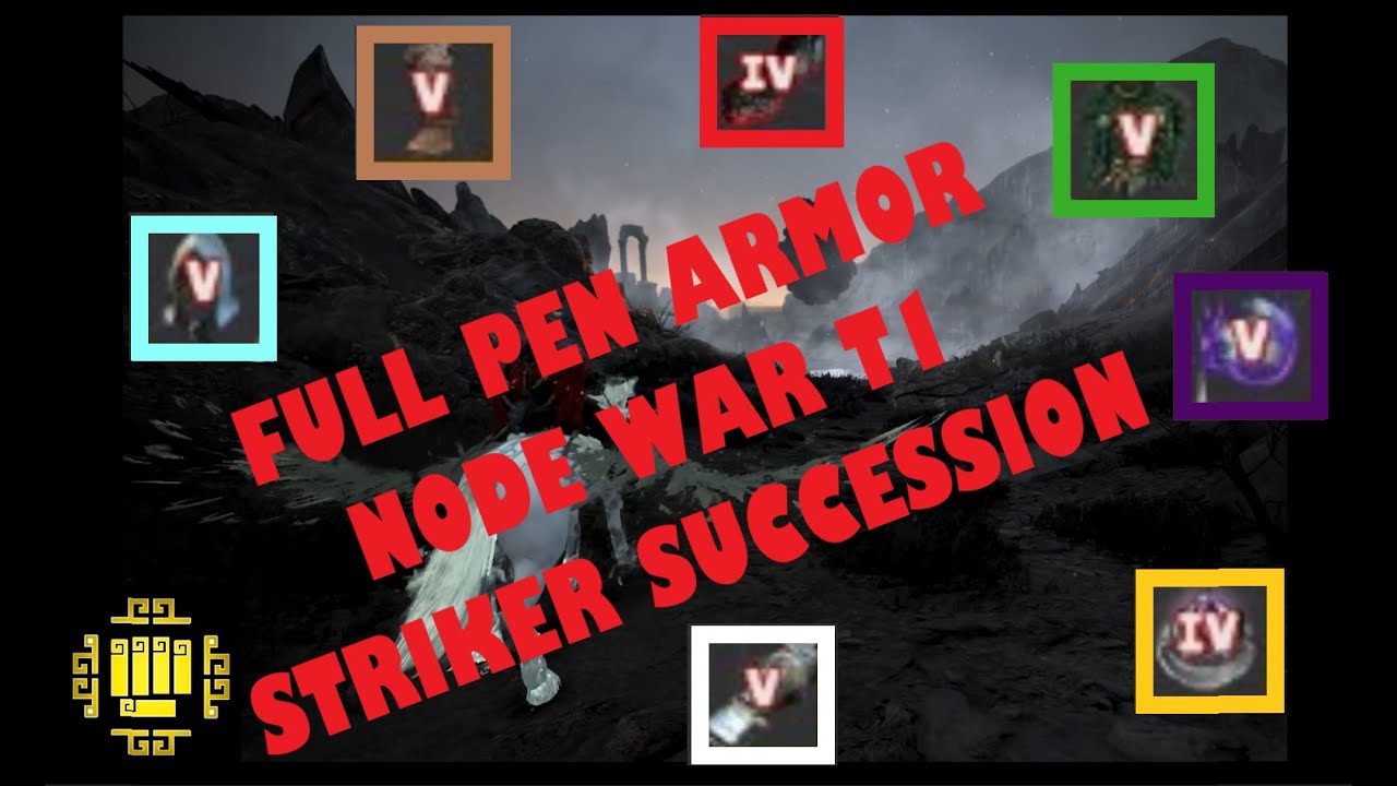 BDO - Striker Succ | NW T1 | Grinding | Full Pen Armor - YouTube