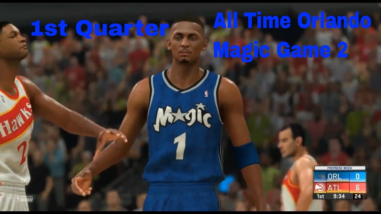 Nba 2k20 All TIme Magic 1-0 vs All Time Hawks 1-0 Quarter 1 ...