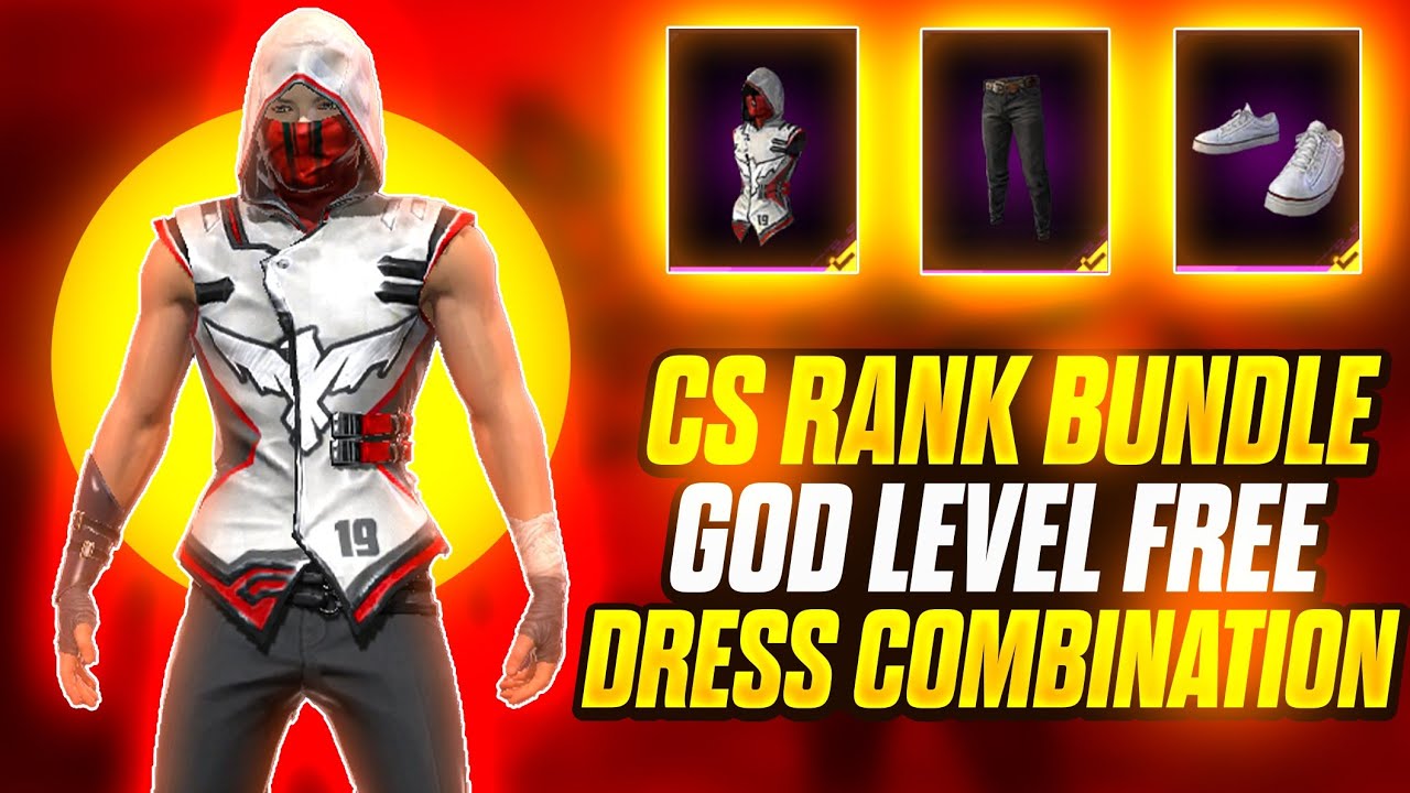 CS RANK NEW HEROIC BUNDLE GOD LEVEL FREE DRESS COMBINATION || NO TOP UP DRESS COMBINATION 🔥 ...