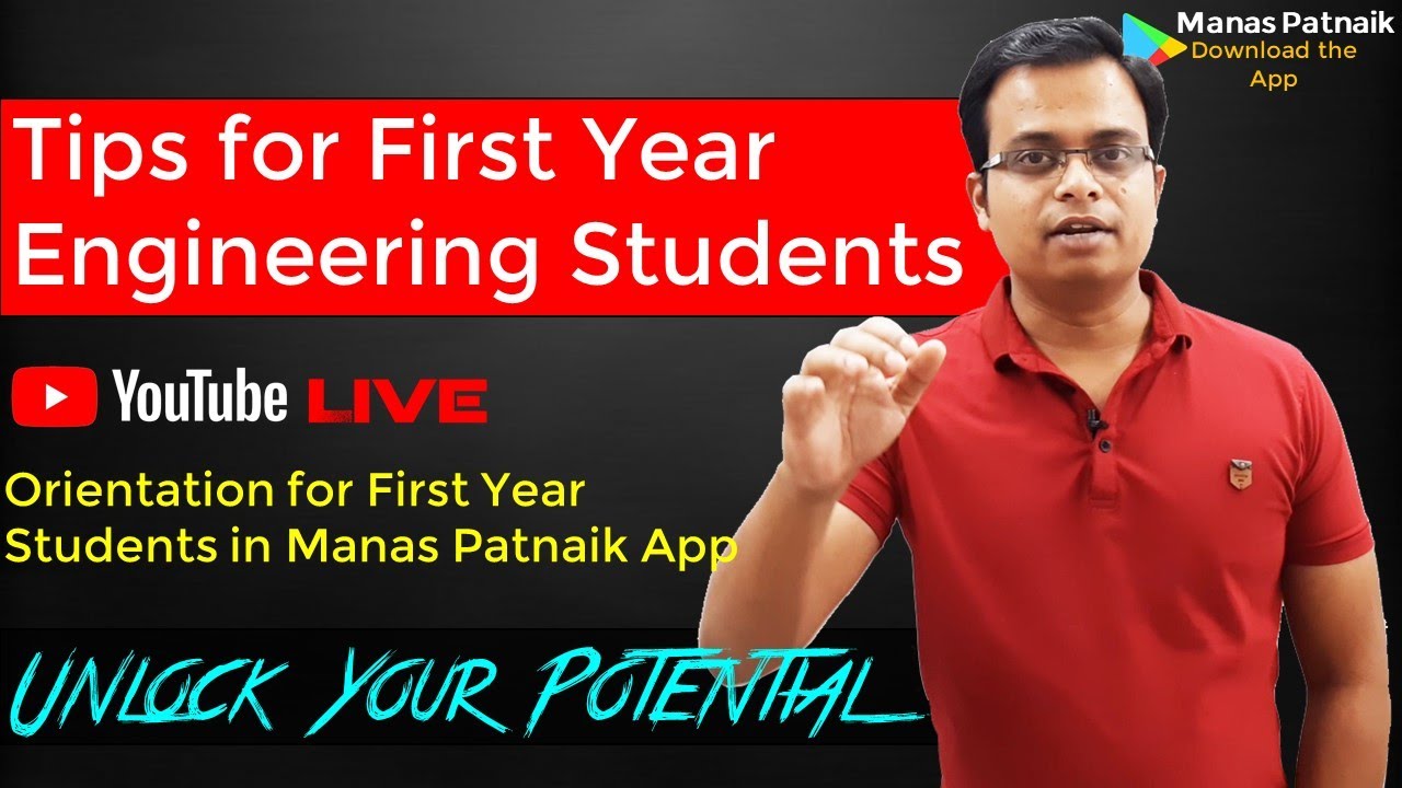 Tips For First Year Engineering Students Orientation Program YouTube Tips For First Year Engineering Students Orientation Program YouTube