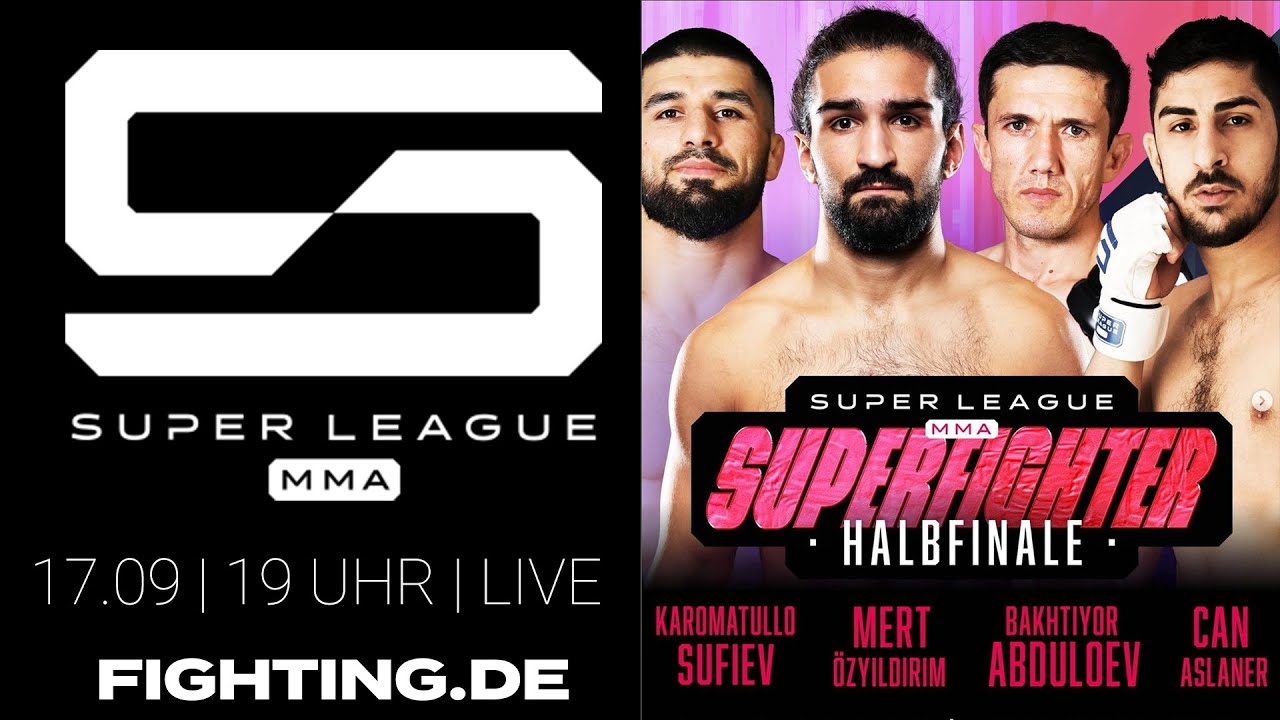 LIVE: Super League MMA 4 | Halbfinale | 17.9. - FIGHTING - YouTube