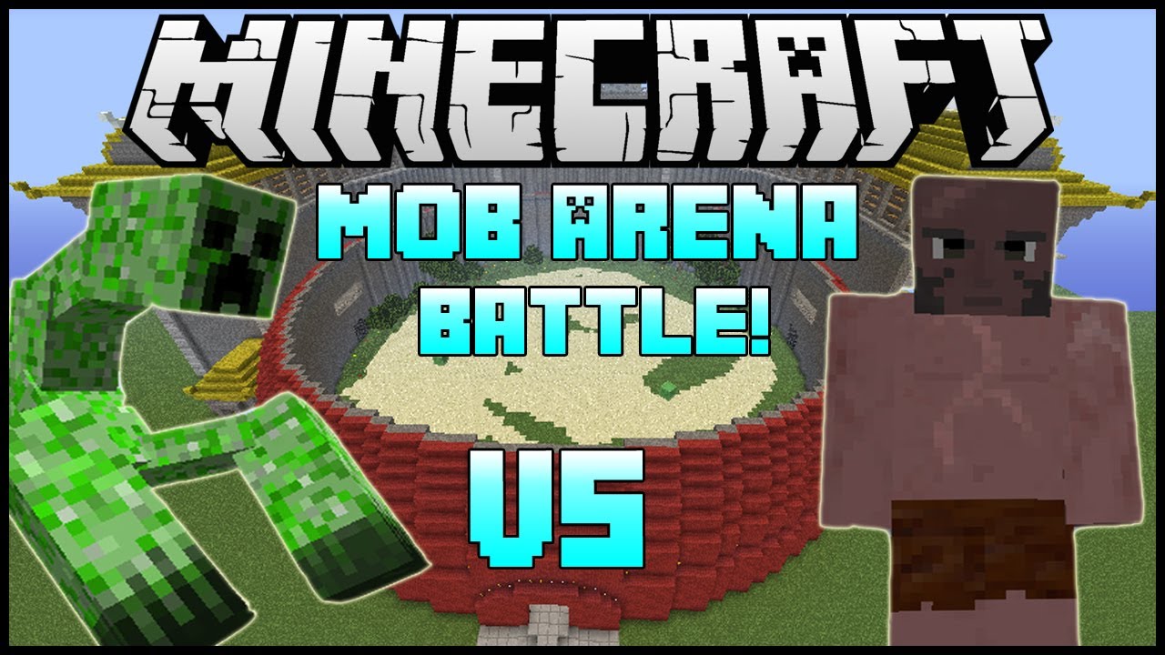 "MUTANT CREEPER VS. HILL GIANT!" - Minecraft: Mob Battle Arena ...