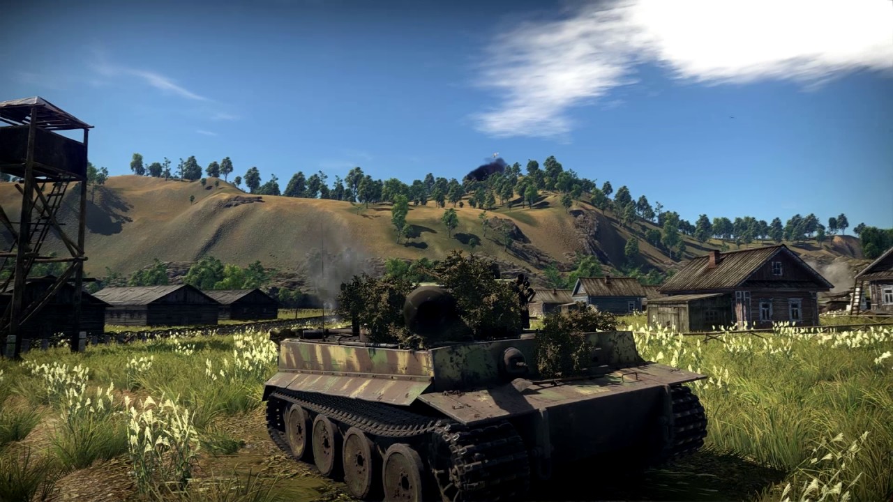 War Thunder - Tiger H1 front armor - YouTube