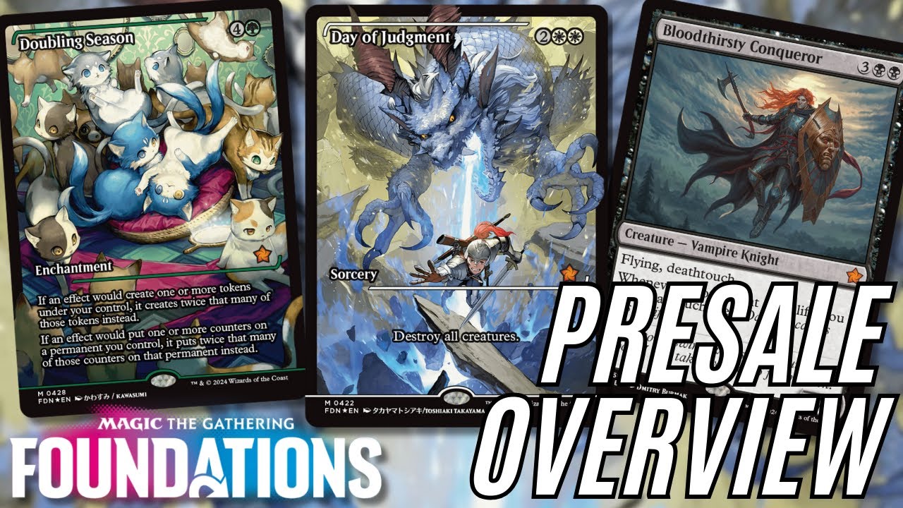 Foundations Presale Prices are WILD! | Chase Cards to Seek | Magic the ...