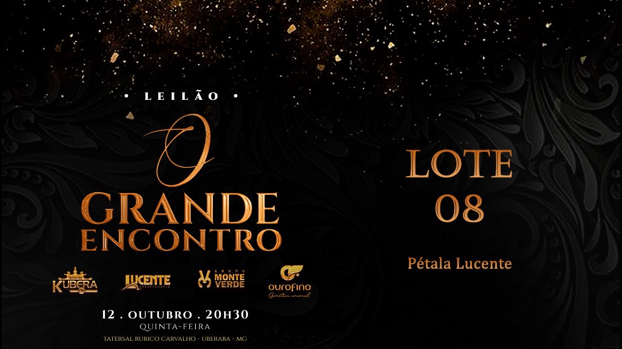 LOTE 08 PETALA LUCENTE - YouTube