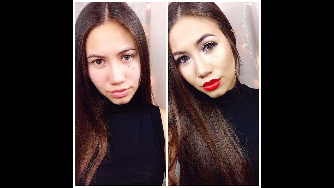 Hollywood Glam Make-Up Tutorial | Gabrielle Sweezie - YouTube