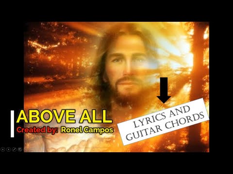 ABOVE ALL // Lyrics and guitar chords - YouTube
