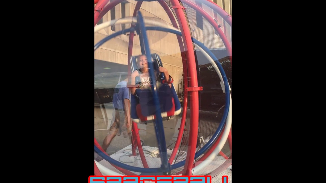 Dancenhance Spaceball Human Gyroscope Ride - YouTube